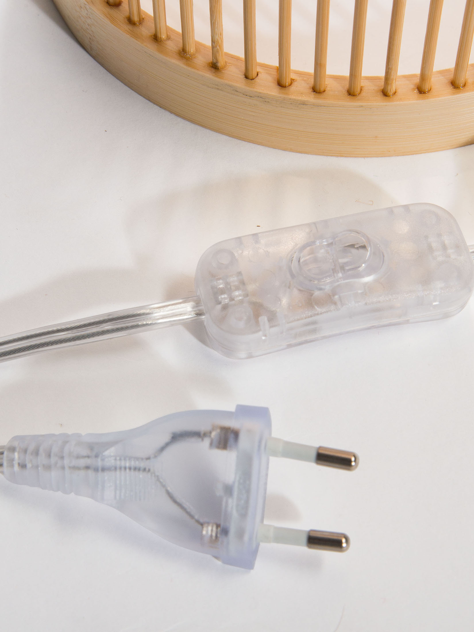 Lampe von Kibek - Ischi Filigree in Natur, 19 x 19 x 42 cm