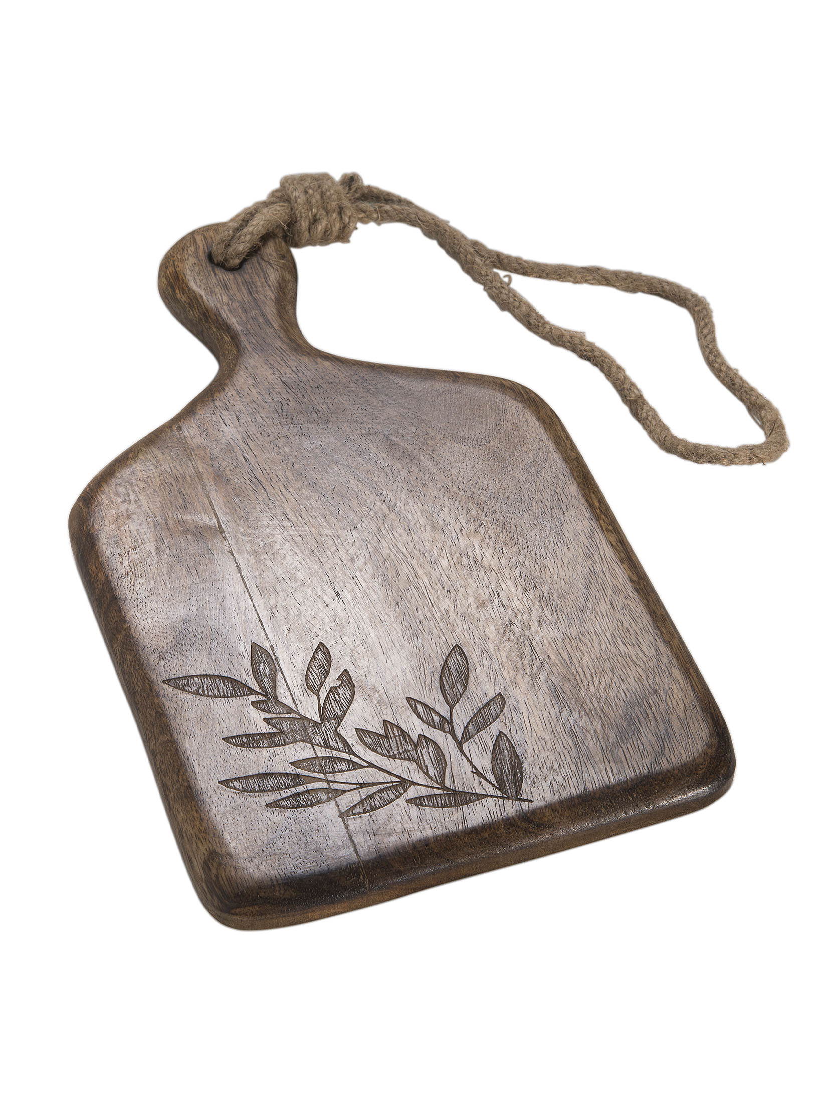 Tablett von Kibek - Levato in Braun, 22 x 35 x 11 cm