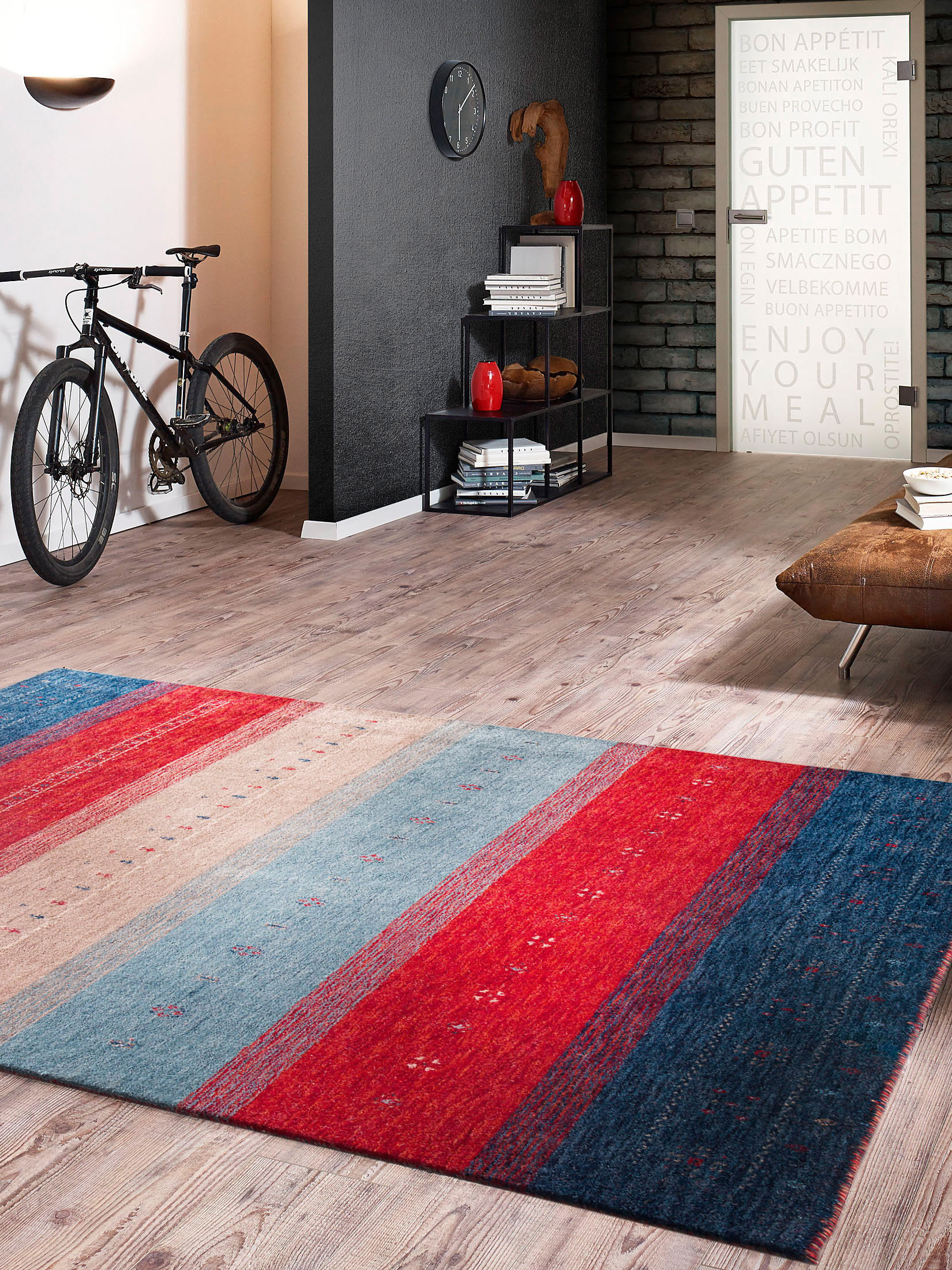 Tarhala - Gabbeh-Teppich von Kibek in Multicolor