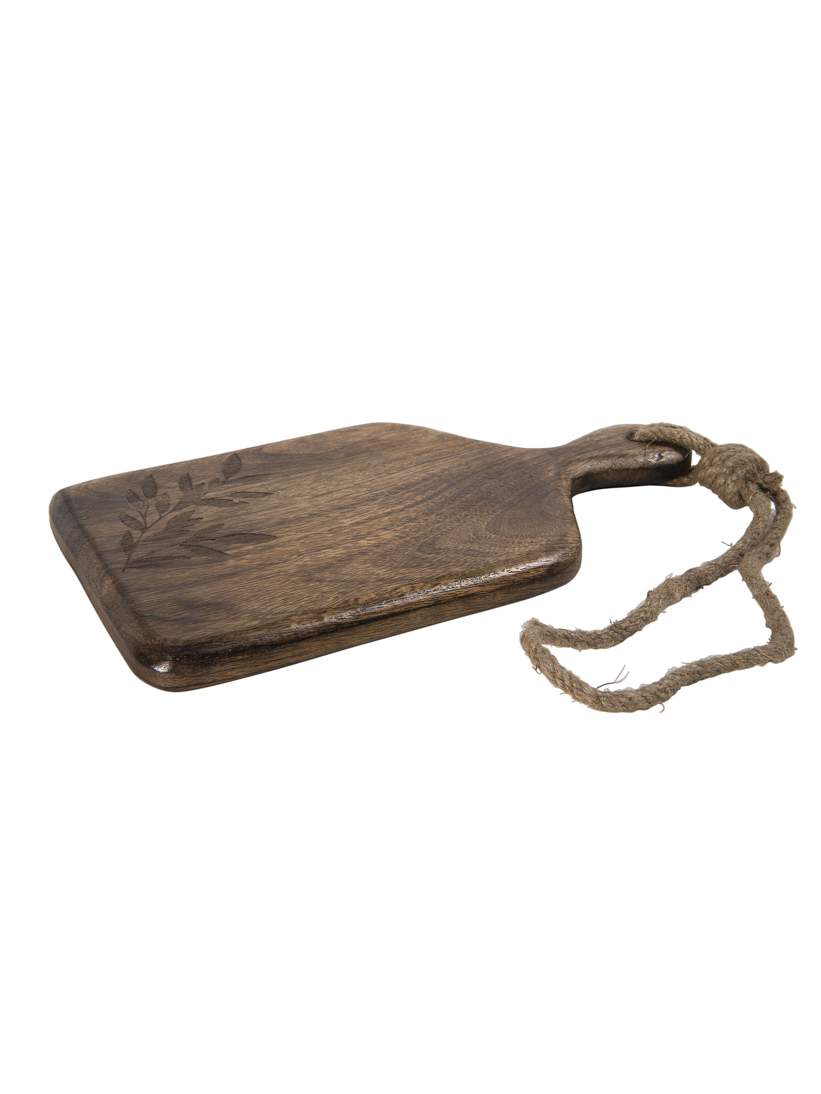 Tablett von Kibek - Levato in Braun, 22 x 35 x 11 cm