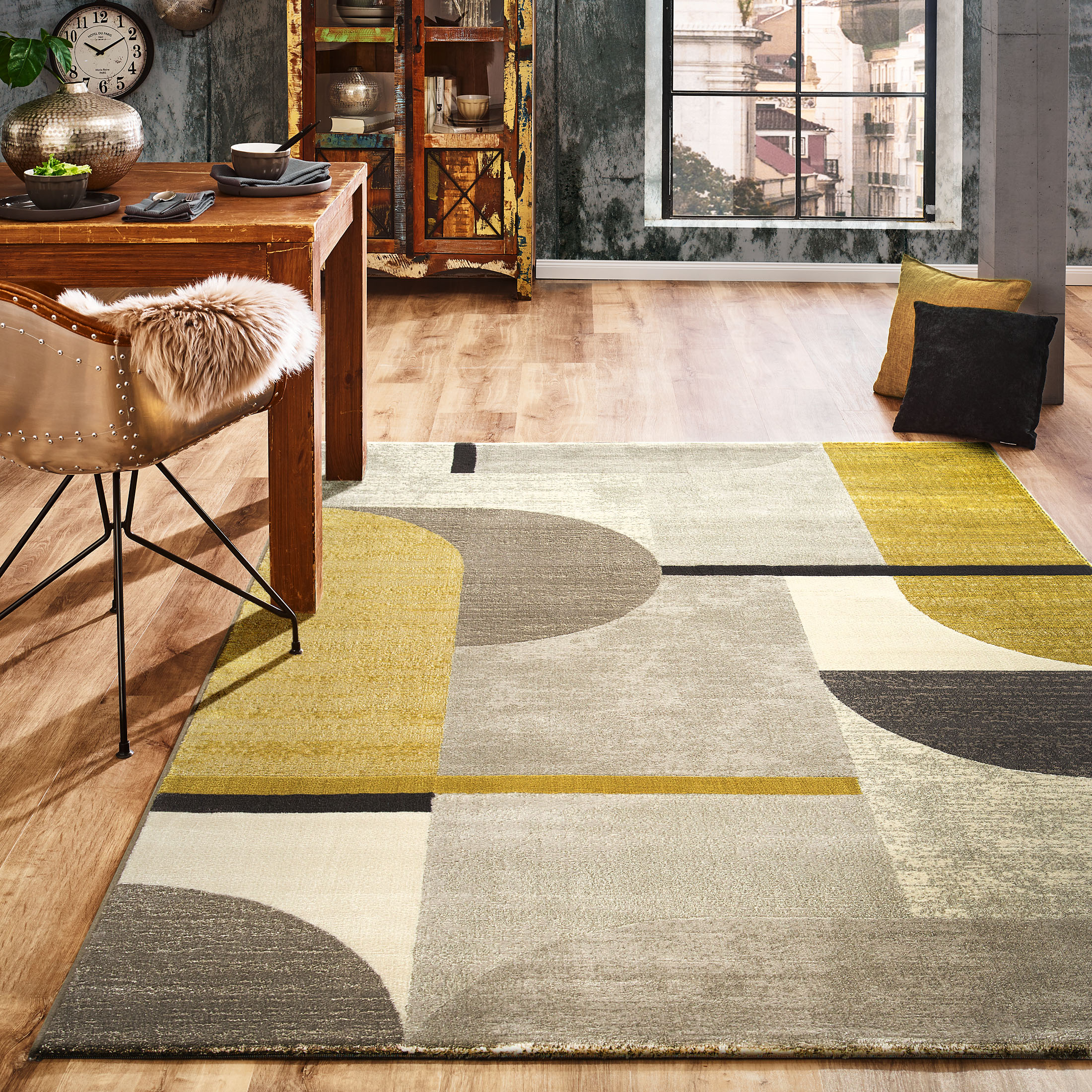 Caneva | Hellgelb | ca. 200 x 290 cm | 2139130009