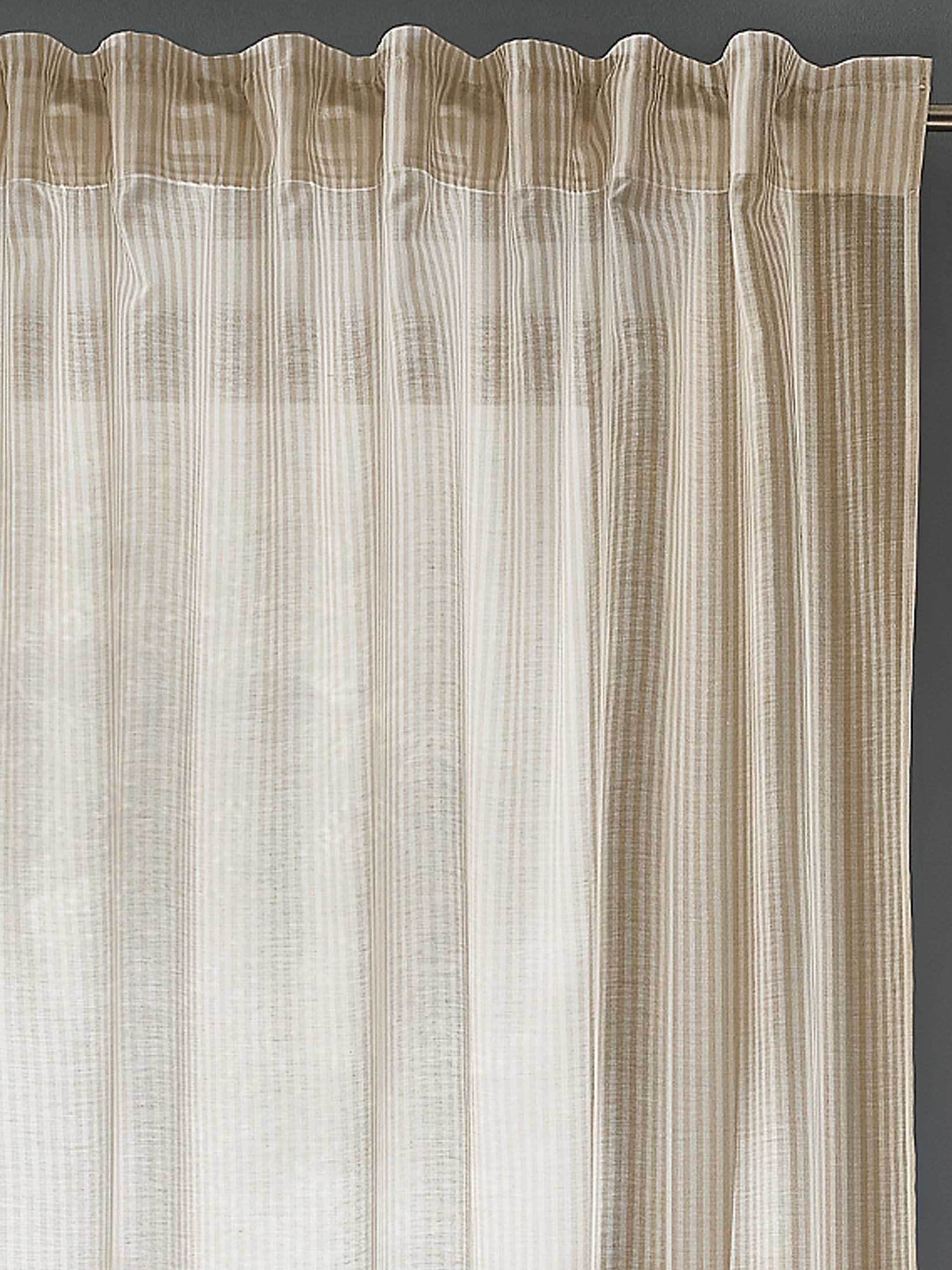 Vorhang von Kibek - Belmori in Sand, 140 x 300 cm