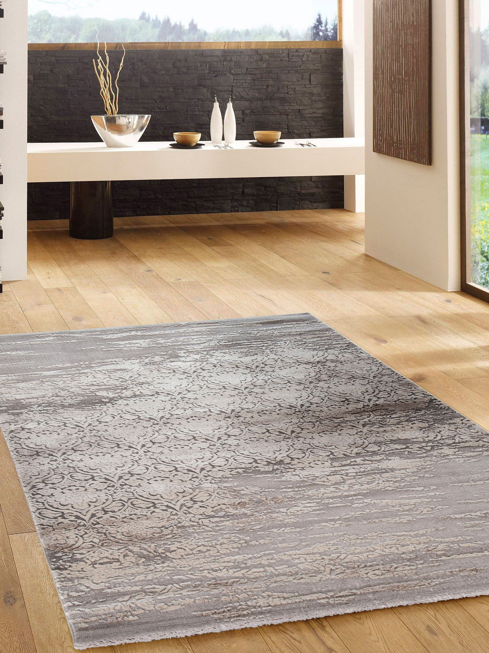 Timeless - Designer-Teppich von Kibek in Beige