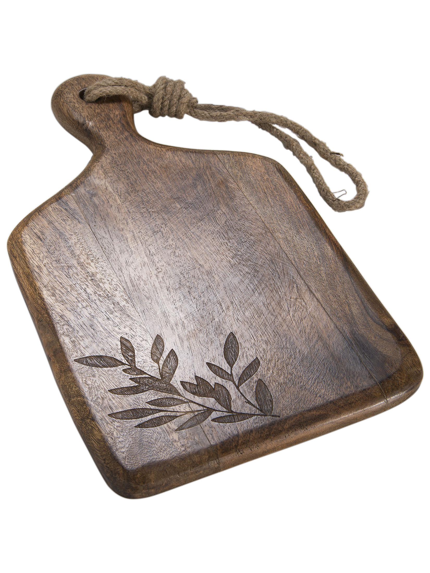 Tablett von Kibek - Levato in Braun, 25 x 40 x 11 cm