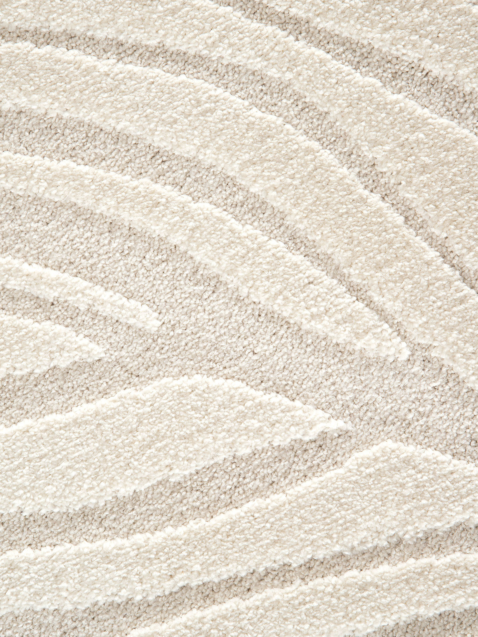 Moderner Teppich von Kibek - Pianta in Grün, 120 cm rund