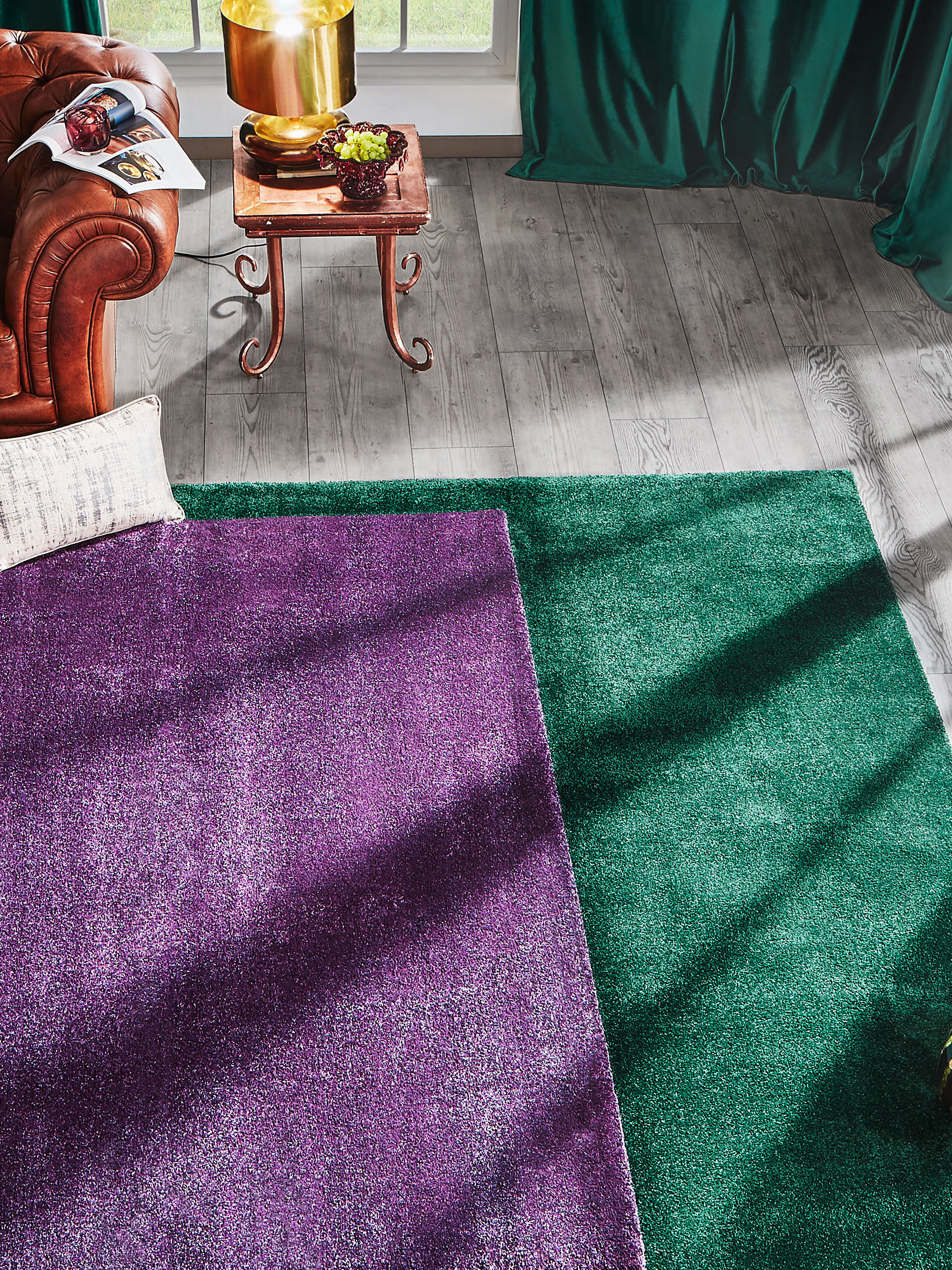 Heritage - Designer-Teppich von Kibek in Grün