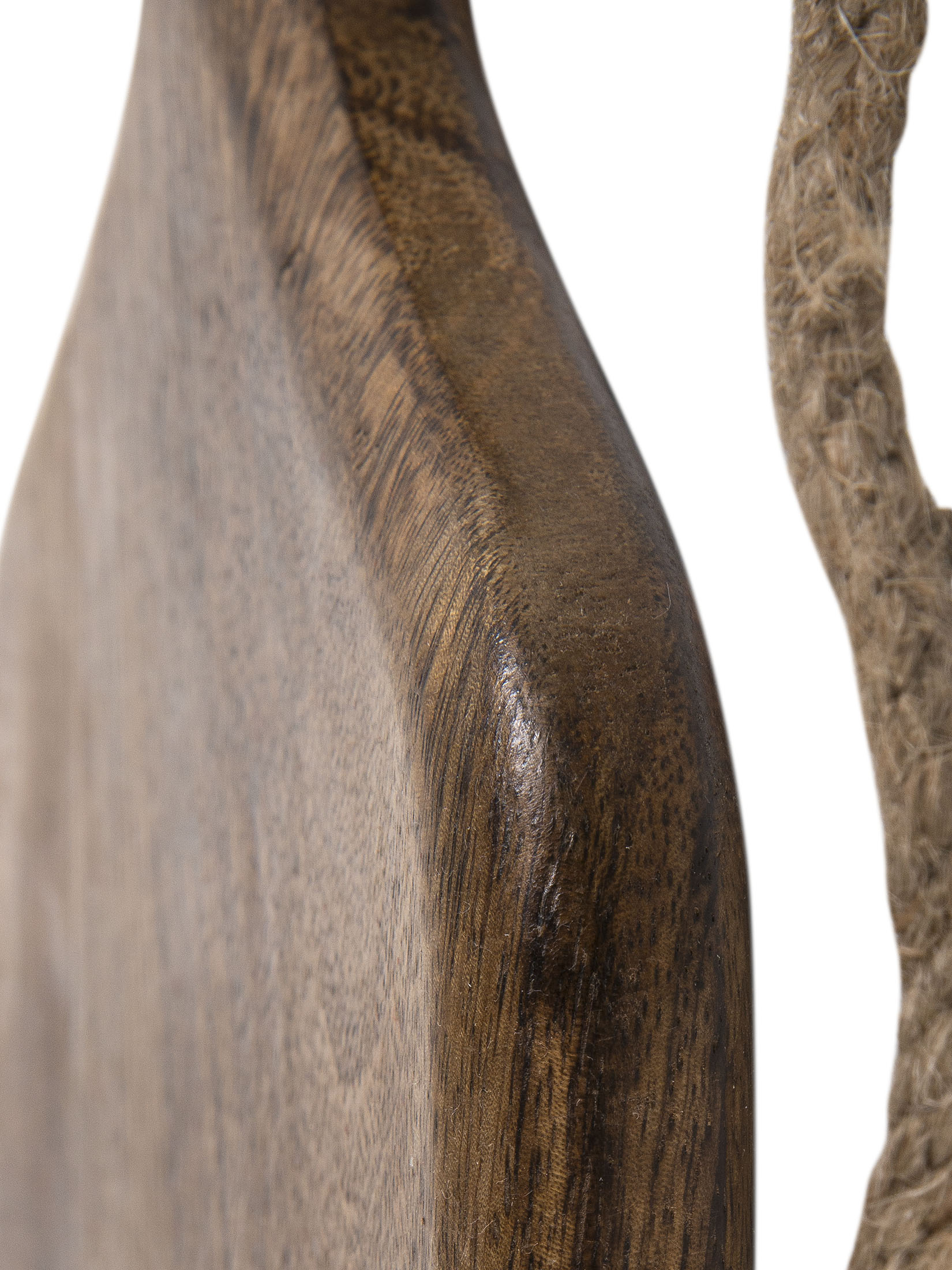 Tablett von Kibek - Levato in Braun, 22 x 35 x 11 cm