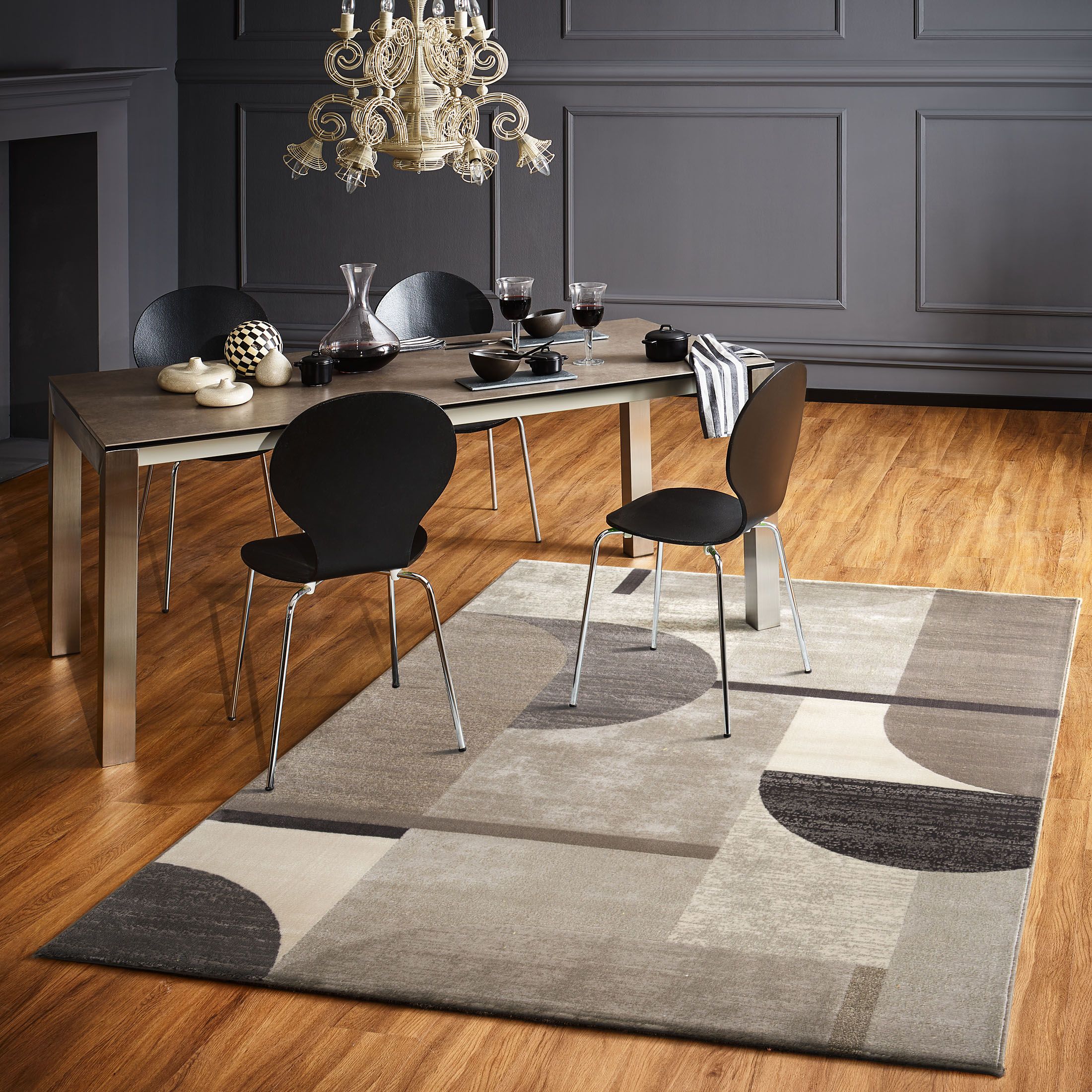 Caneva | Grau | ca. 135 x 200 cm | 2139130002