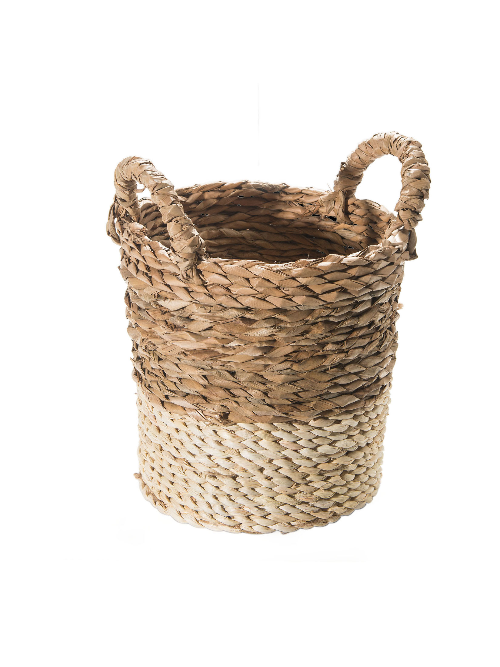 Basket Rush | Weiss/Natur | ca. 25 x 25 x 24,0 cm | 2150110002