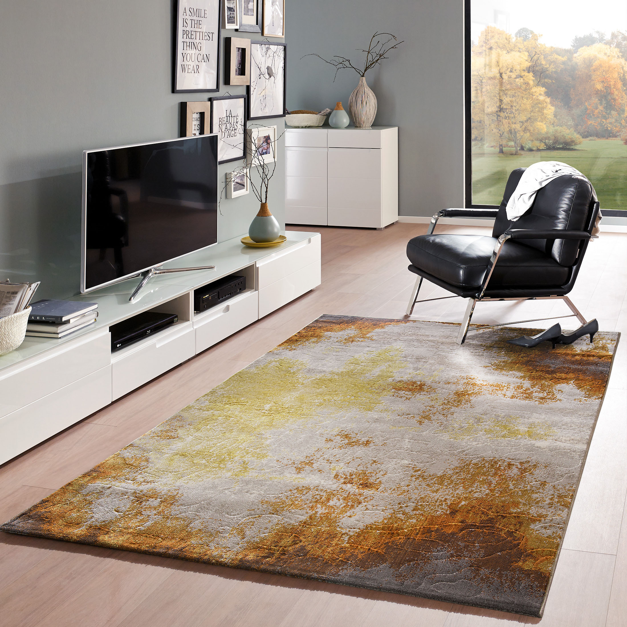 Verve - Designer-Teppich von Kibek in Multicolor