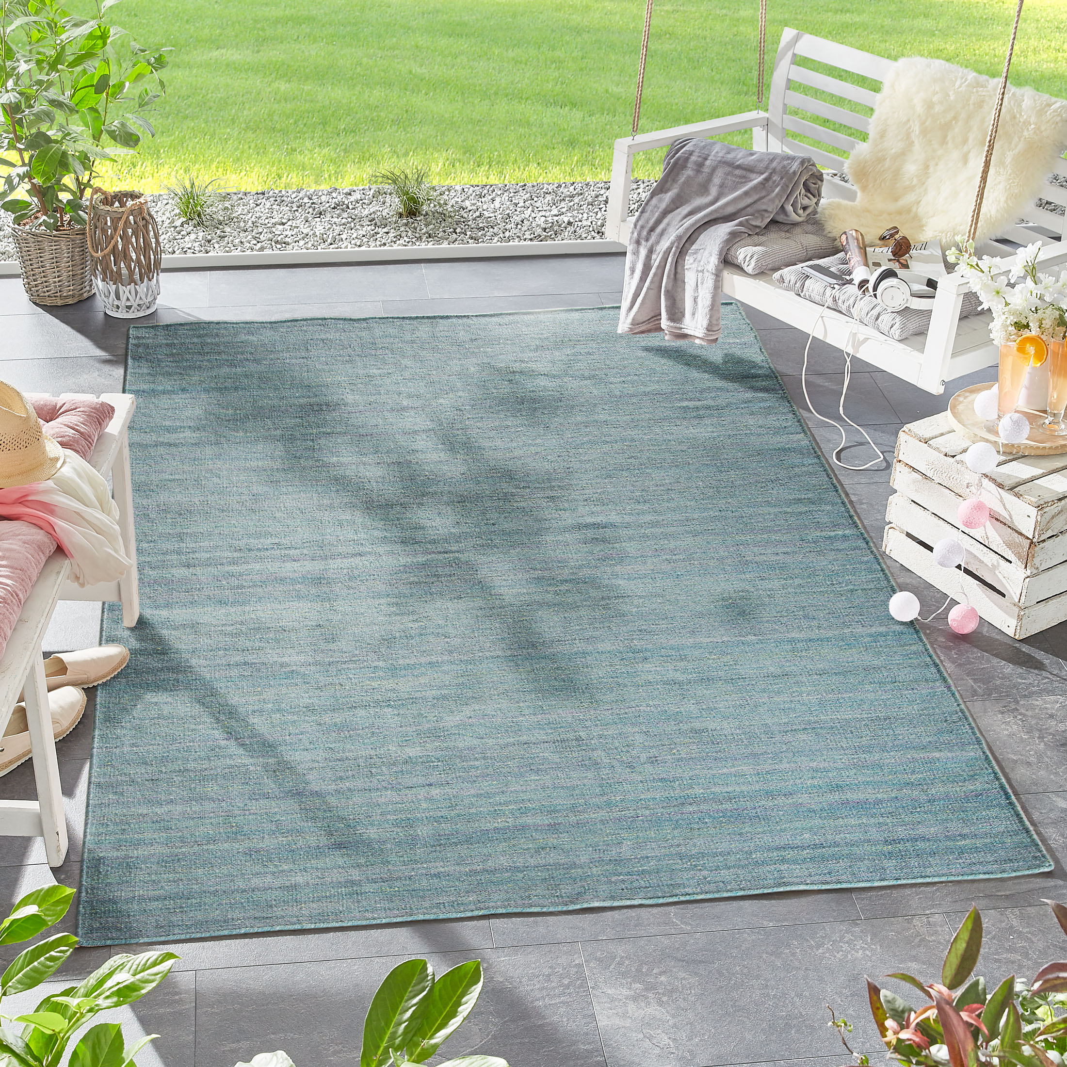 Malling | Turquoise | ca. 90 x 160 cm | 2139740011