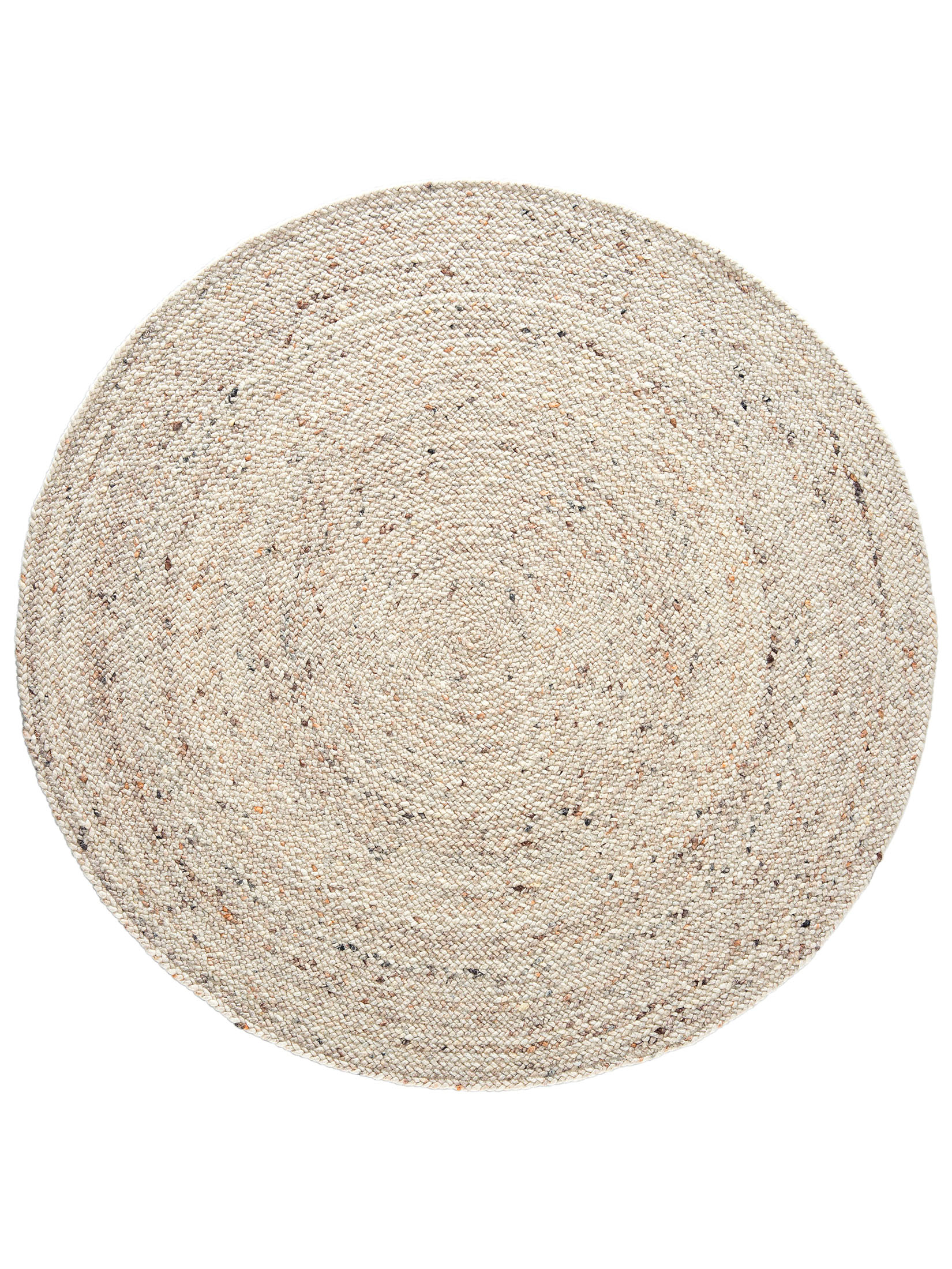 Woll-Teppich von Kibek - Hedby in Beige, 90 cm