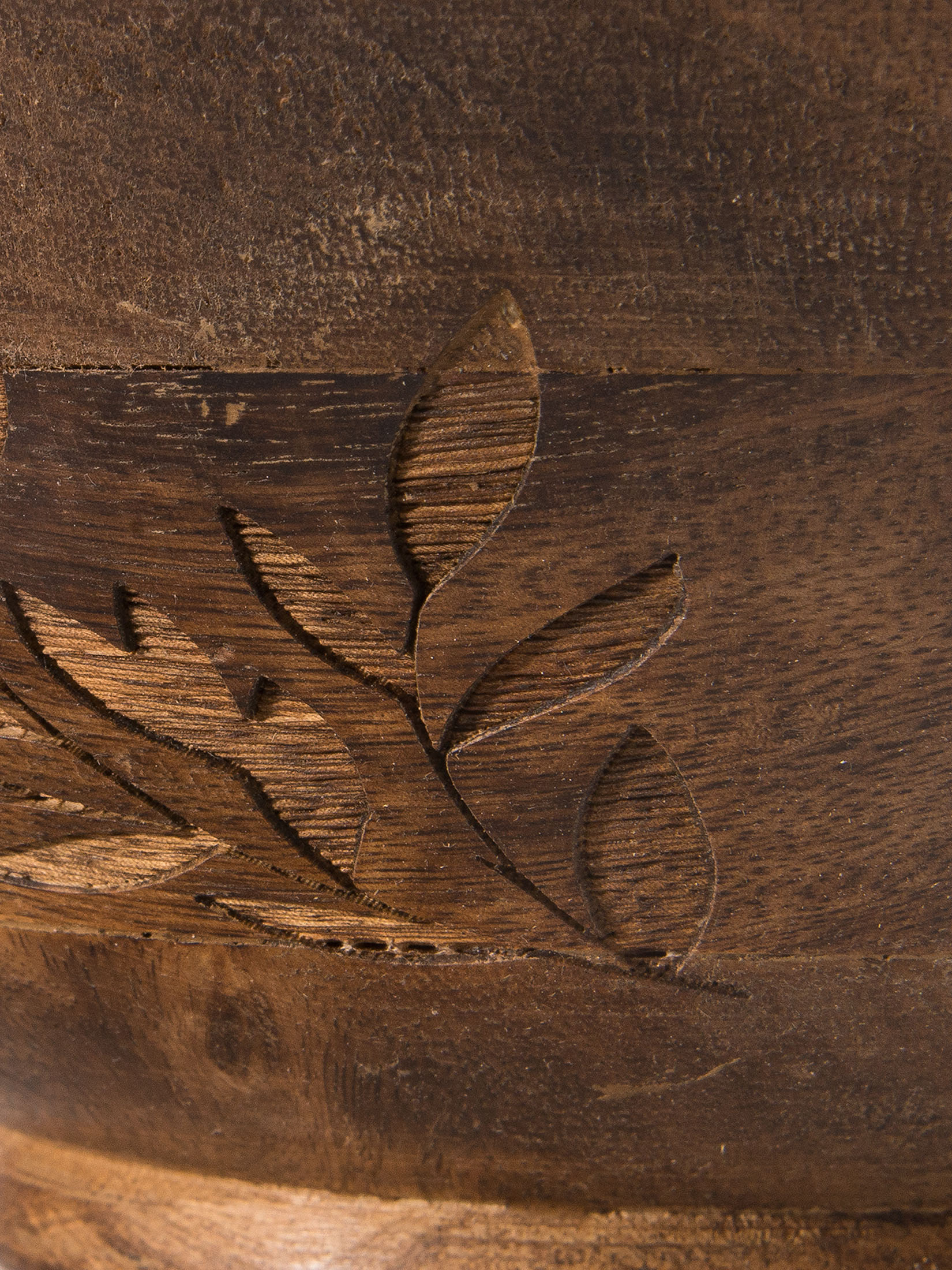 Schale von Kibek - Levato in Braun, 25 x 25 x 11 cm