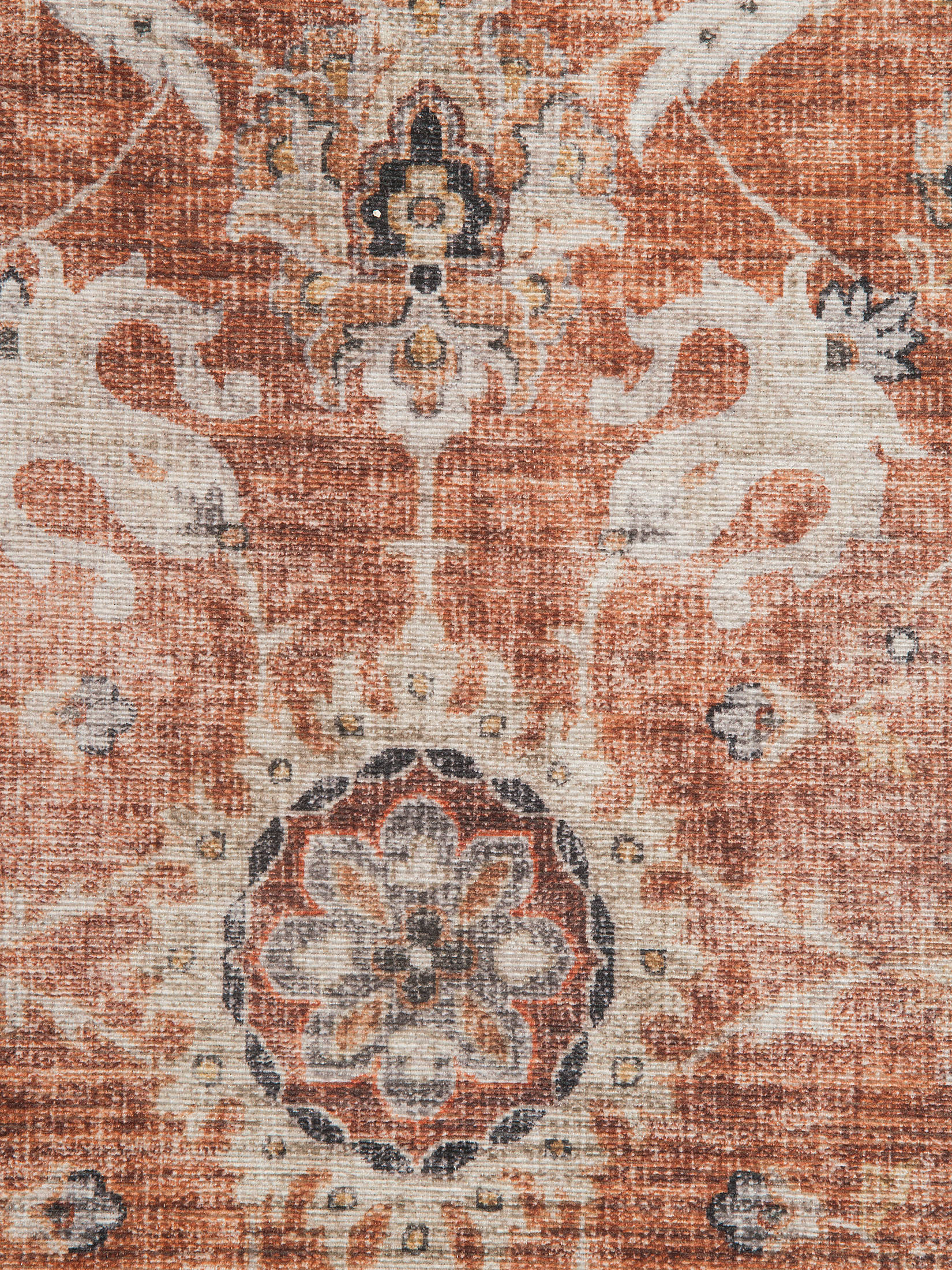 Vintage-Teppich von Kibek - Novellara in Braun, 80 x 150 cm