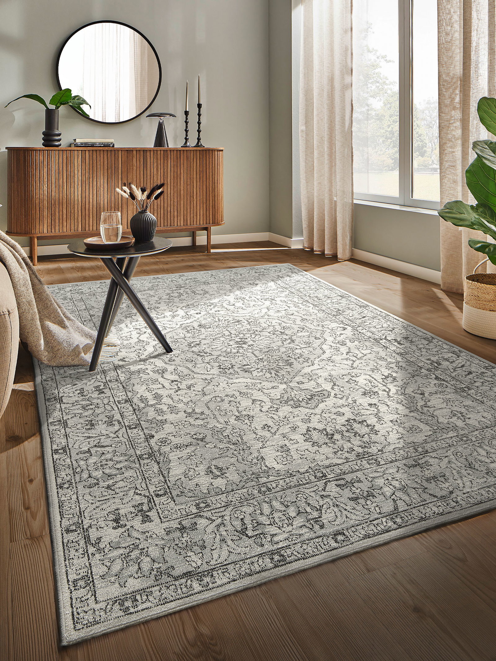 Nafar | Vintage Grau | ca. 60 x 110 cm | 2194850019