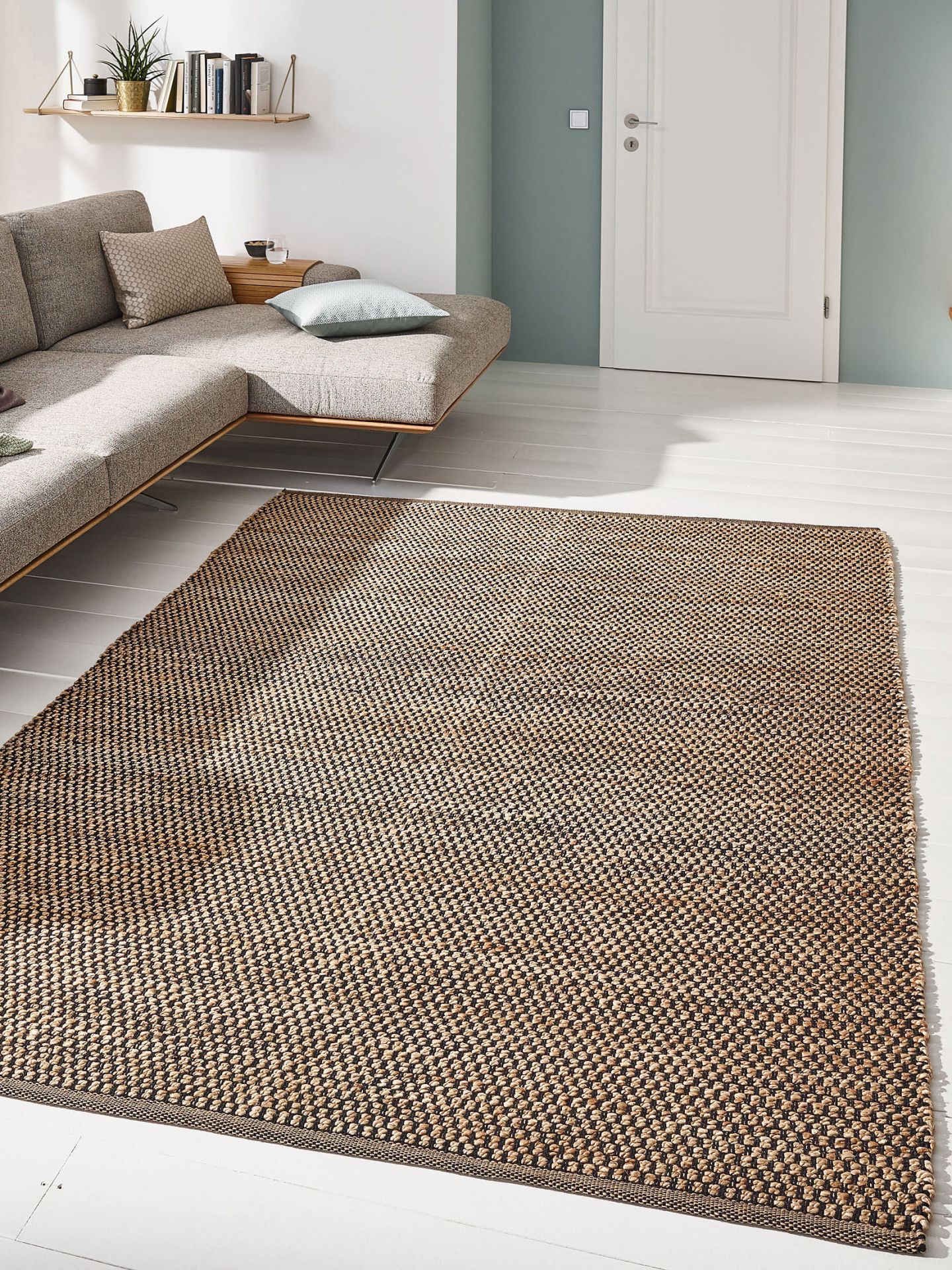 Almeria - Flachgewebe-Teppich von Kibek in Beige