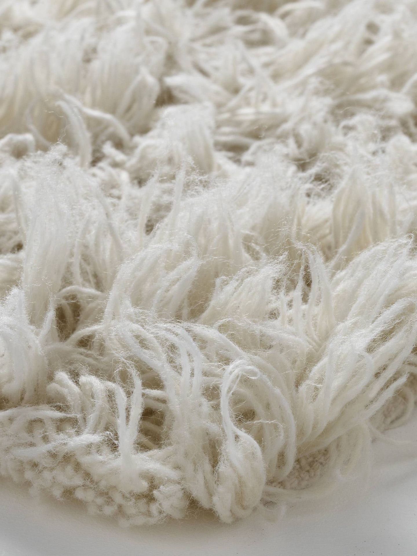 Flokati von Kibek - Flokati Extra in Weiß, 90 x 160 cm