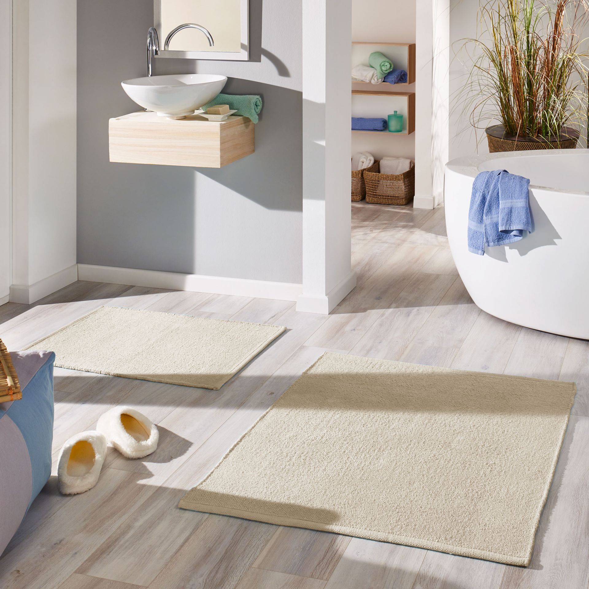 Oasis - Badteppich von Kibek in Beige