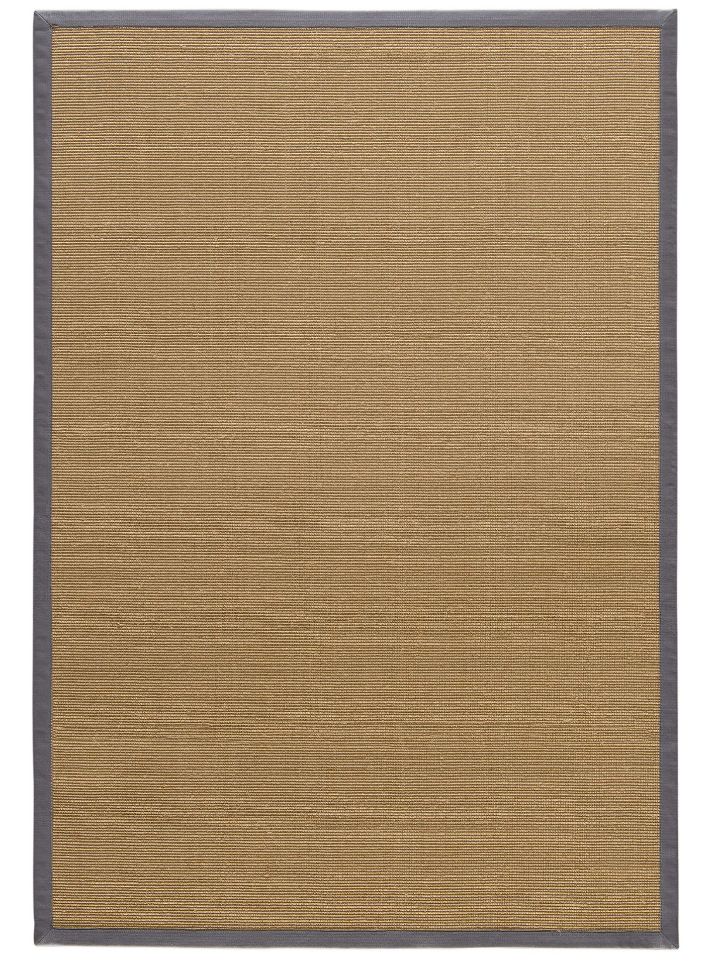 Sisal-Teppich von Kibek - Aruba Nature in Grau, 240 x 340 cm